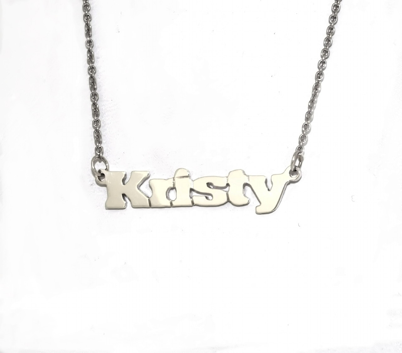 Sterling Silver Kristy Name Necklace 83310027