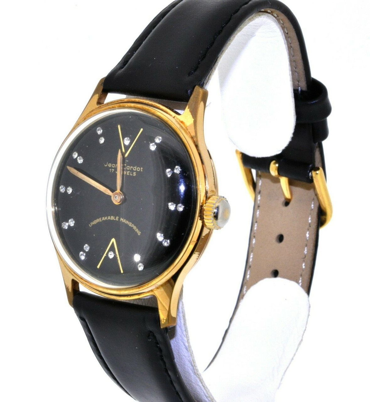 Men's Preowned Watch Jean Cardot 17 Jewels