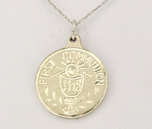 85010187 Sterling Silver First Communion Charm - Shin Brothers Jewelers ...