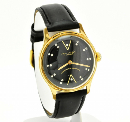 Men's Preowned Watch Jean Cardot 17 Jewels