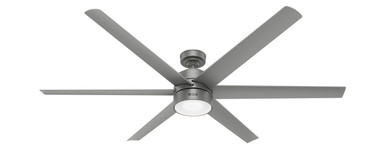 Shop Hunter | 59629 | Solaria Collection | White | 72"Ceiling Fan by ...