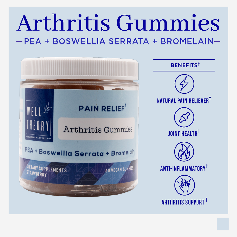 Arthritis Relief Support Gummy Pea Boswellia Serrata Bromelain