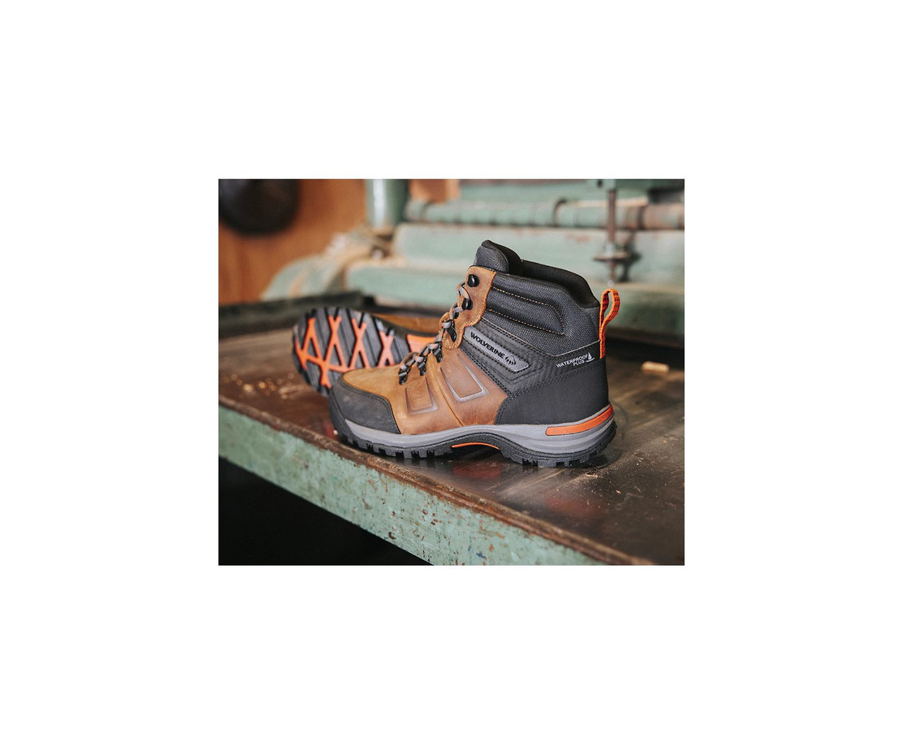 Wolverine Men's Chisel 6" Steel-Toe Work Boot - Penny - Chaar