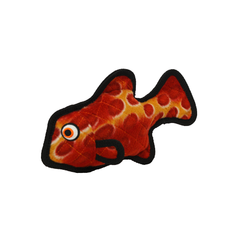 Tuffy Ocean Creature Fish - Red - Chaar