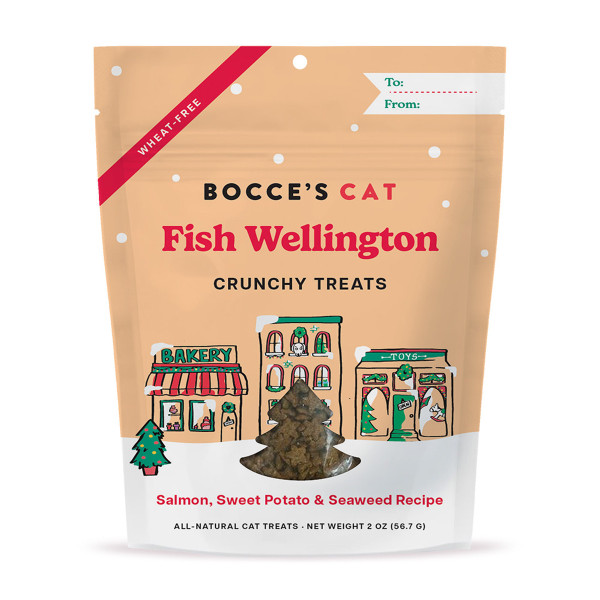 Bocce's Bakery Fish Wellington Cat Treat - Chaar