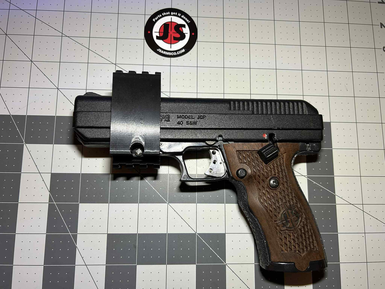 NO MOD - Gen1 40/45 Poly Framed Pistol Picatinny Rail system