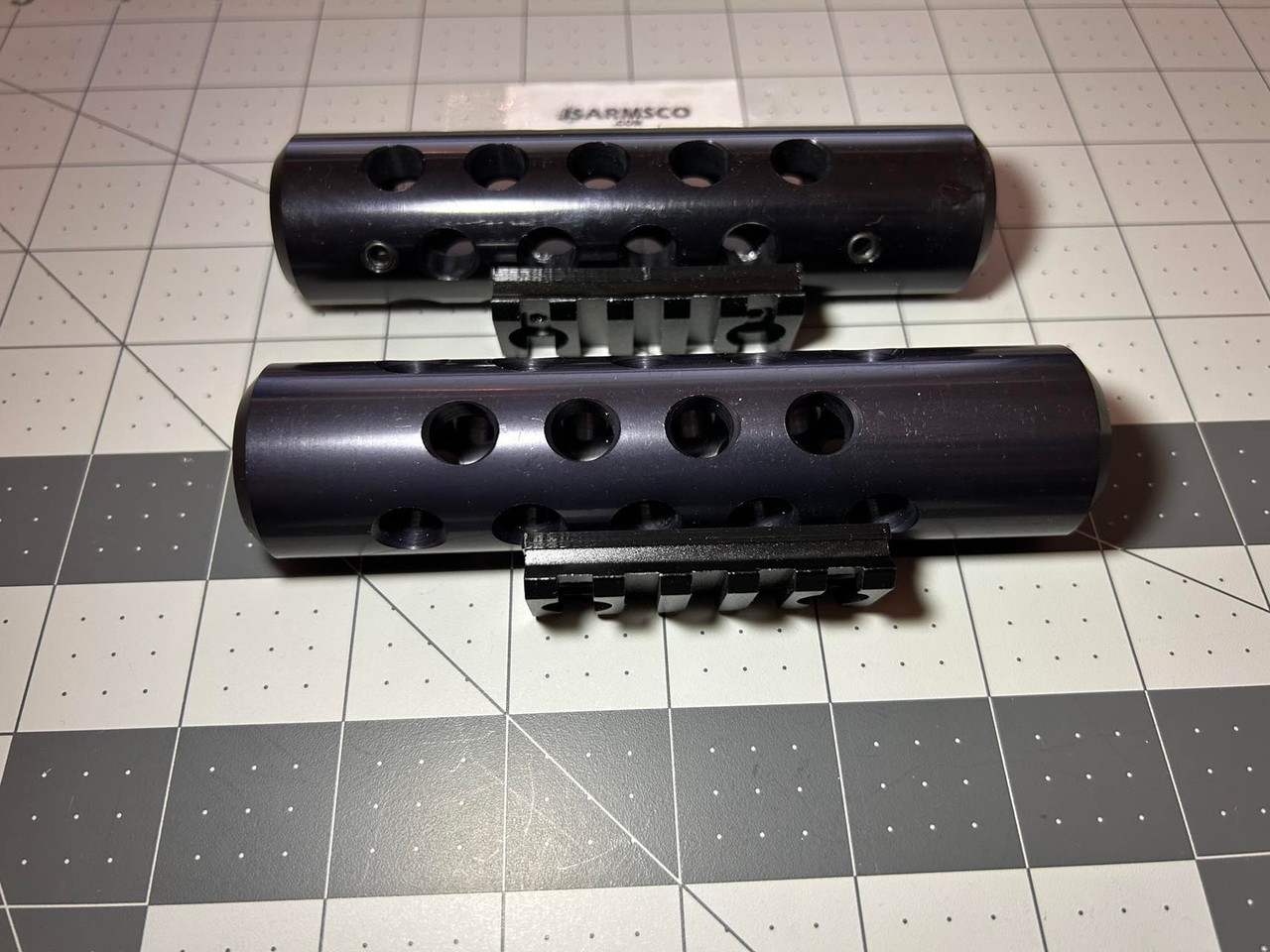 Threaded Barrel (Short) Shroud with 5 slot picatinny rail for Hi Point ...