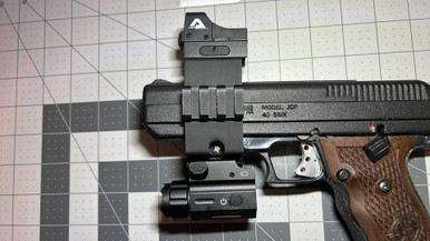 NO MOD - Gen1 40/45 Poly Framed Pistol Picatinny Rail system