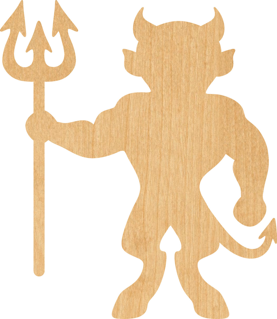 Devil - Laser Wood Shapes