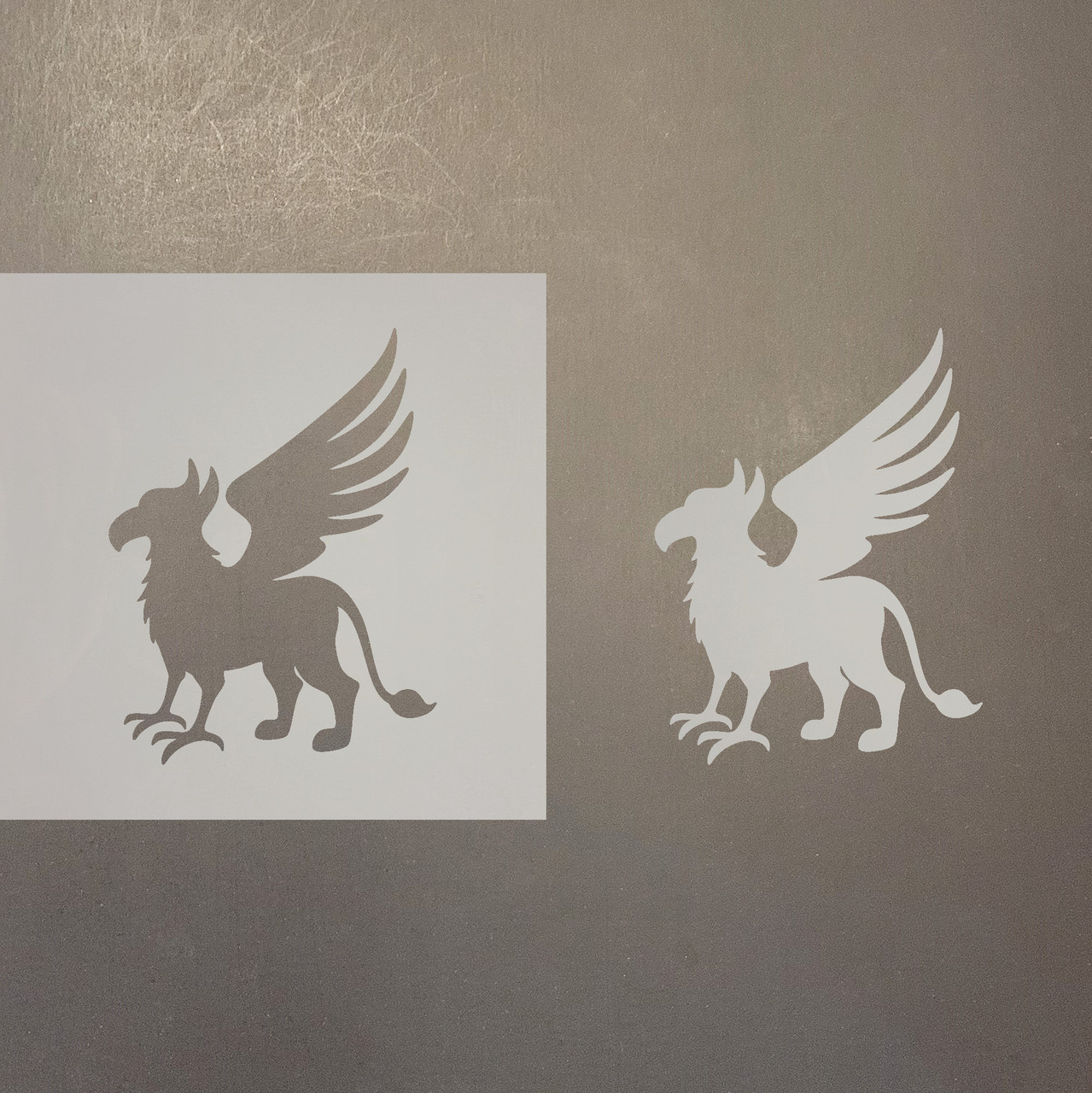 Griffin Reusable Mylar Stencils - Laser Wood Shapes
