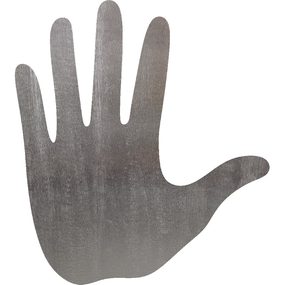 Hand Steel Cut Out Metal Art Decoration - Laser Wood Shapes