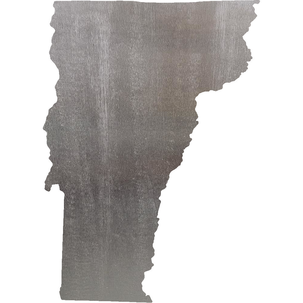 Vermont Steel Cut Out Metal Art Decoration - Laser Wood Shapes