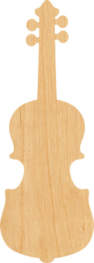 Viola - Laser Wood Shapes