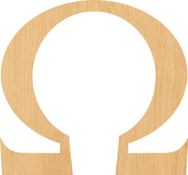 Omega - Laser Wood Shapes