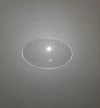 Oval Clear Acrylic Plexiglas Shape - Laser Wood Shapes