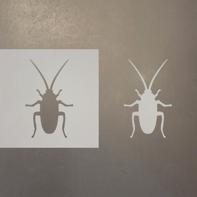 Cockroach 1 Reusable Mylar Stencils - Laser Wood Shapes
