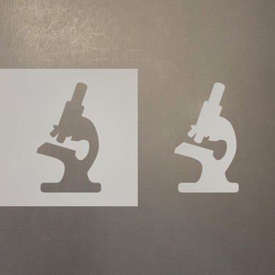 Microscope Reusable Mylar Stencils - Laser Wood Shapes