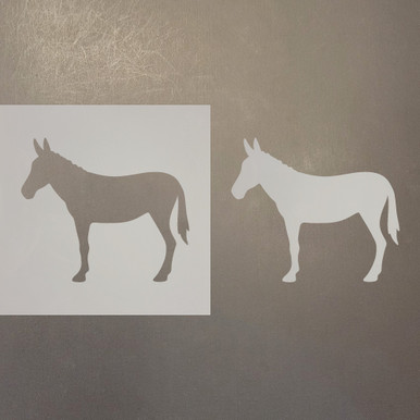 Mule Reusable Mylar Stencils - Laser Wood Shapes