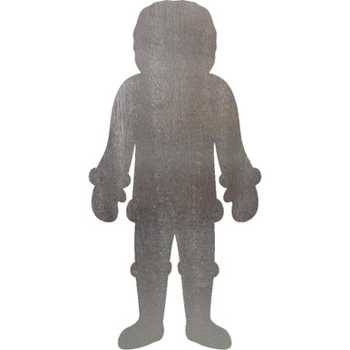 Eskimo Steel Cut Out Metal Art Decoration - Laser Wood Shapes