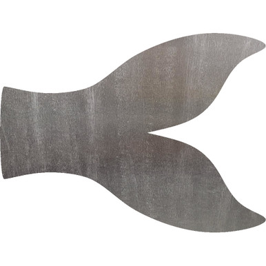 Fishtail Steel Cut Out Metal Art Decoration - Laser Wood Shapes