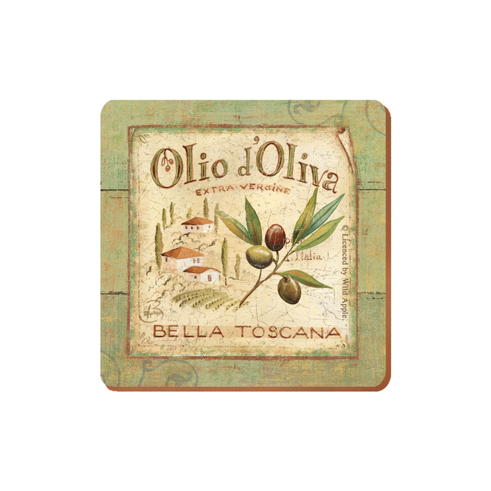 Creative Tops - Olio D Oliva Pack Of 6 Premium Coasters