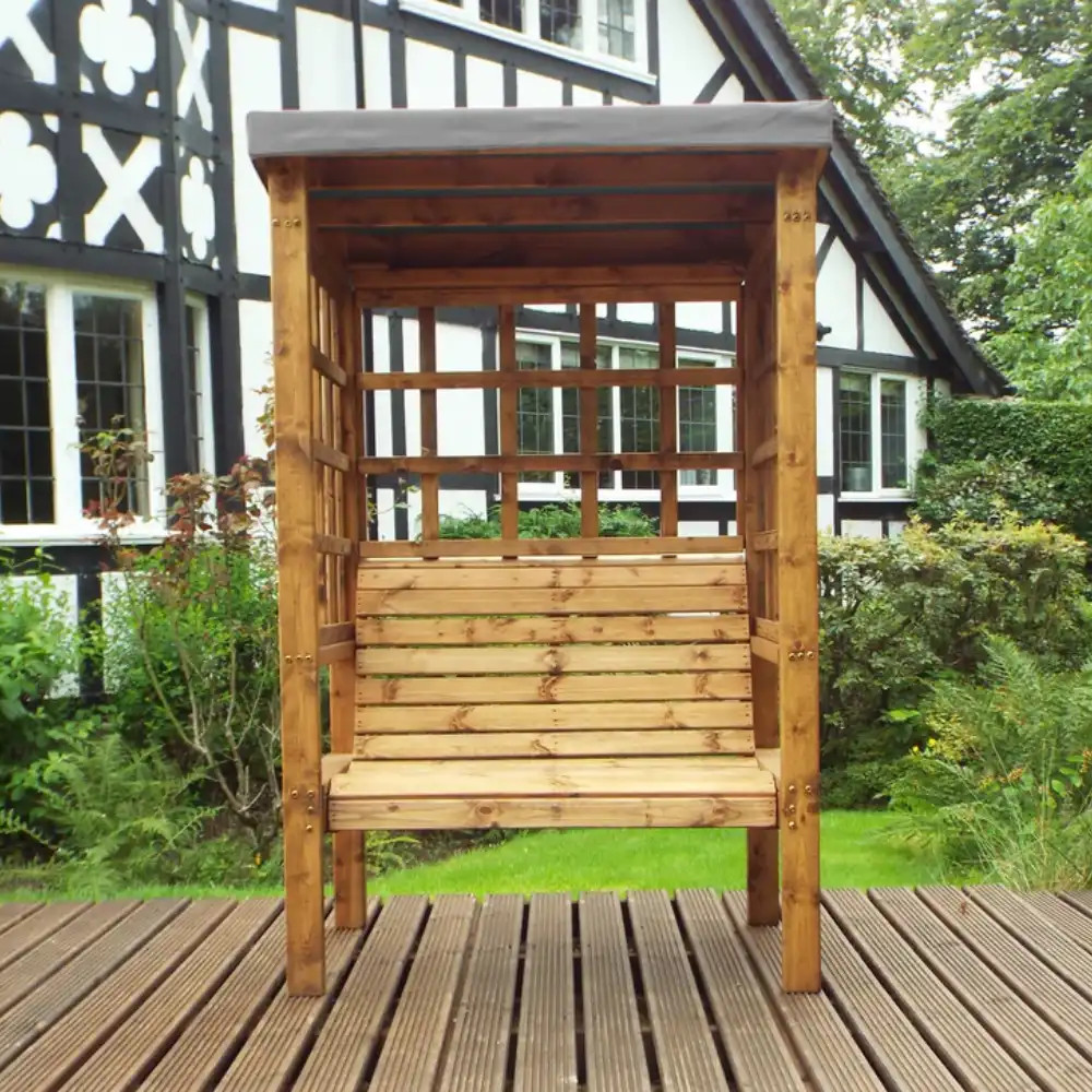 Charles Taylor Bramham Arbour 2 Seater HB135GRHD Grey