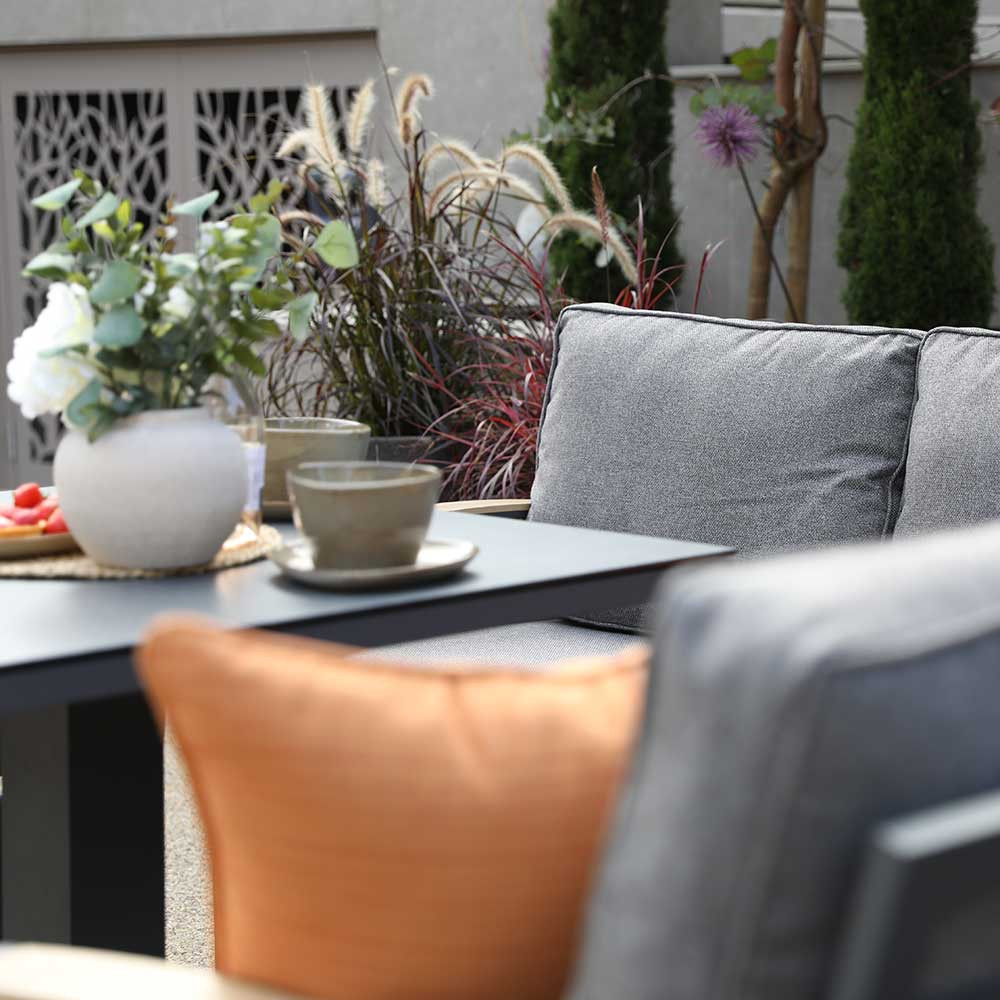 Supremo Modena Mini Modular Sofa Set with Adjustable Table & 2 Stools