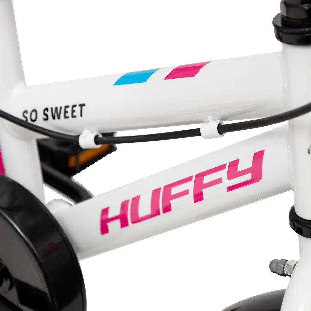 Huffy So Sweet 12" Bike - Gloss White - Bents Garden & Home