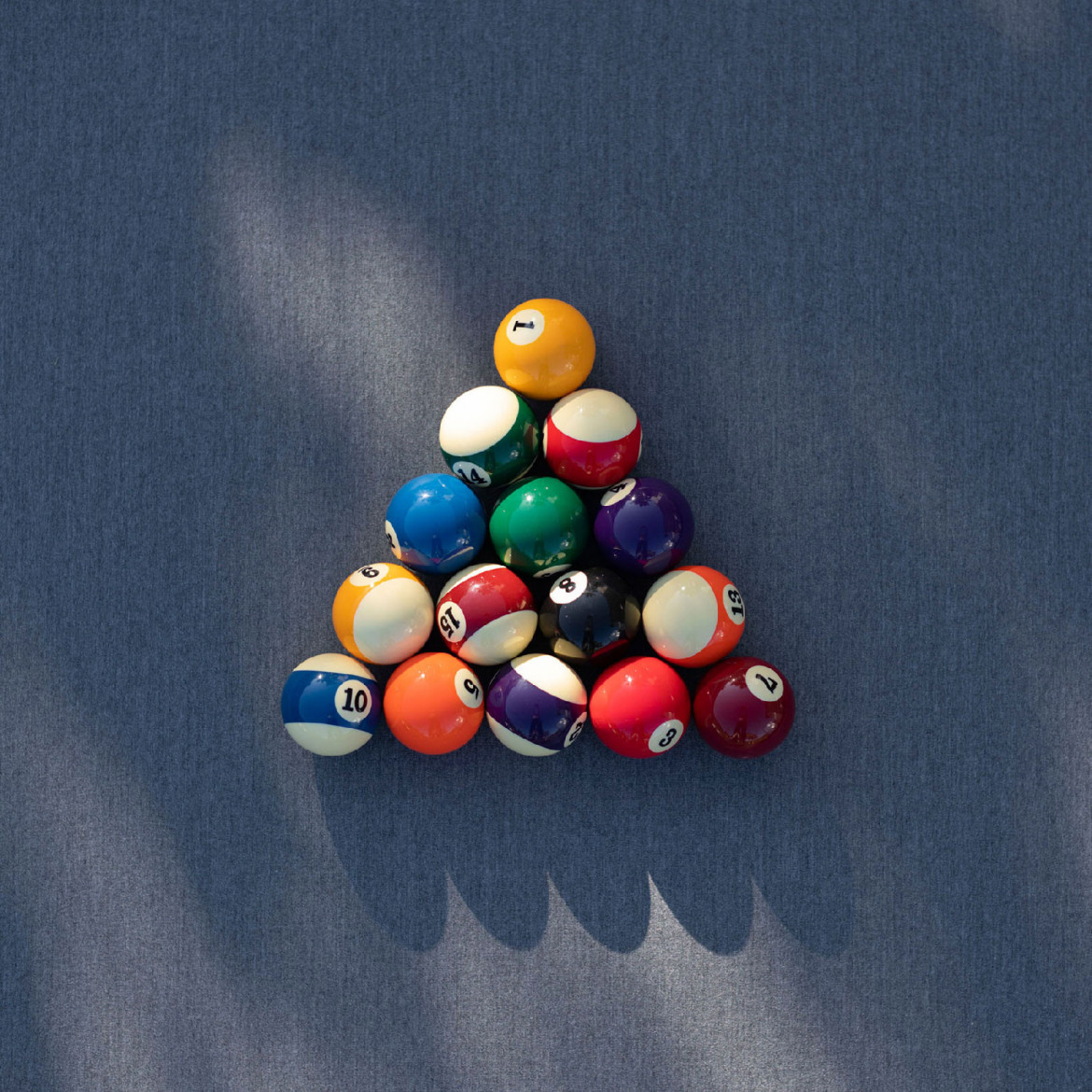Cornilleau Play-Style Numbered Pool Balls - US Style
