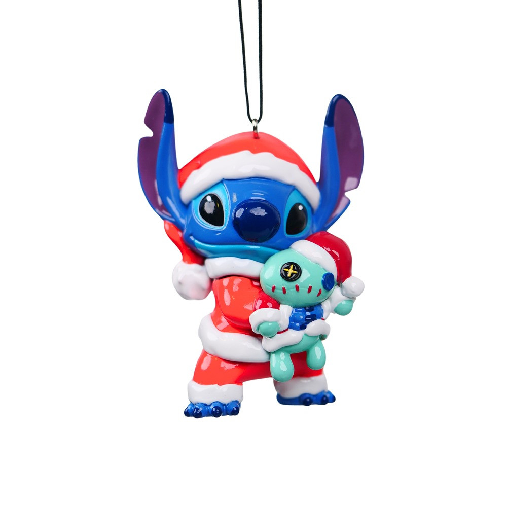 Disney Lilo & Stitch 3D Stitch with Scrump Christmas Tree Decoration