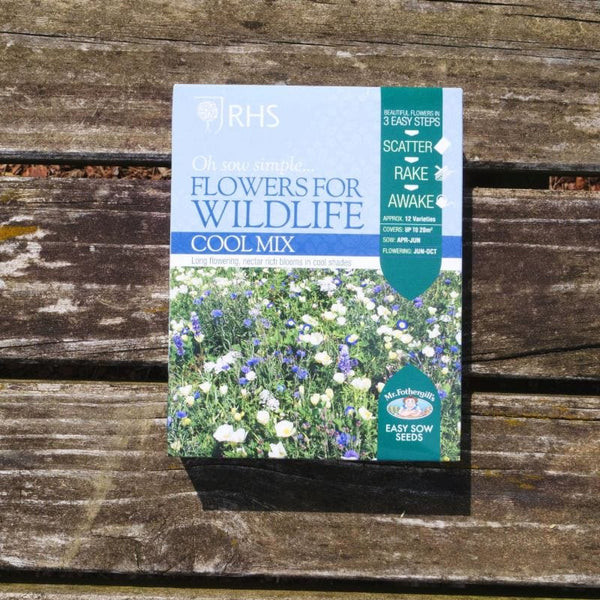 RHS Flower Mix Wildlife Cool Seeds 20g