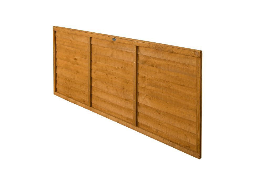 Forest Garden 6ft x 3ft (1.83m x 0.91m) Dipped Treated Trade Lap Fence ...