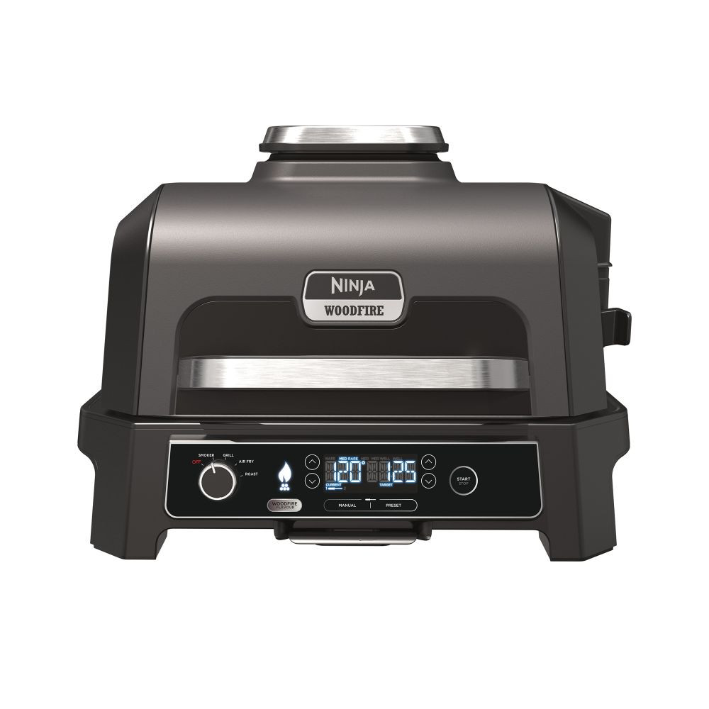 Ninja Woodfire PRO XL ELectric BBQ Grill & Smoker With Smart Cook ...