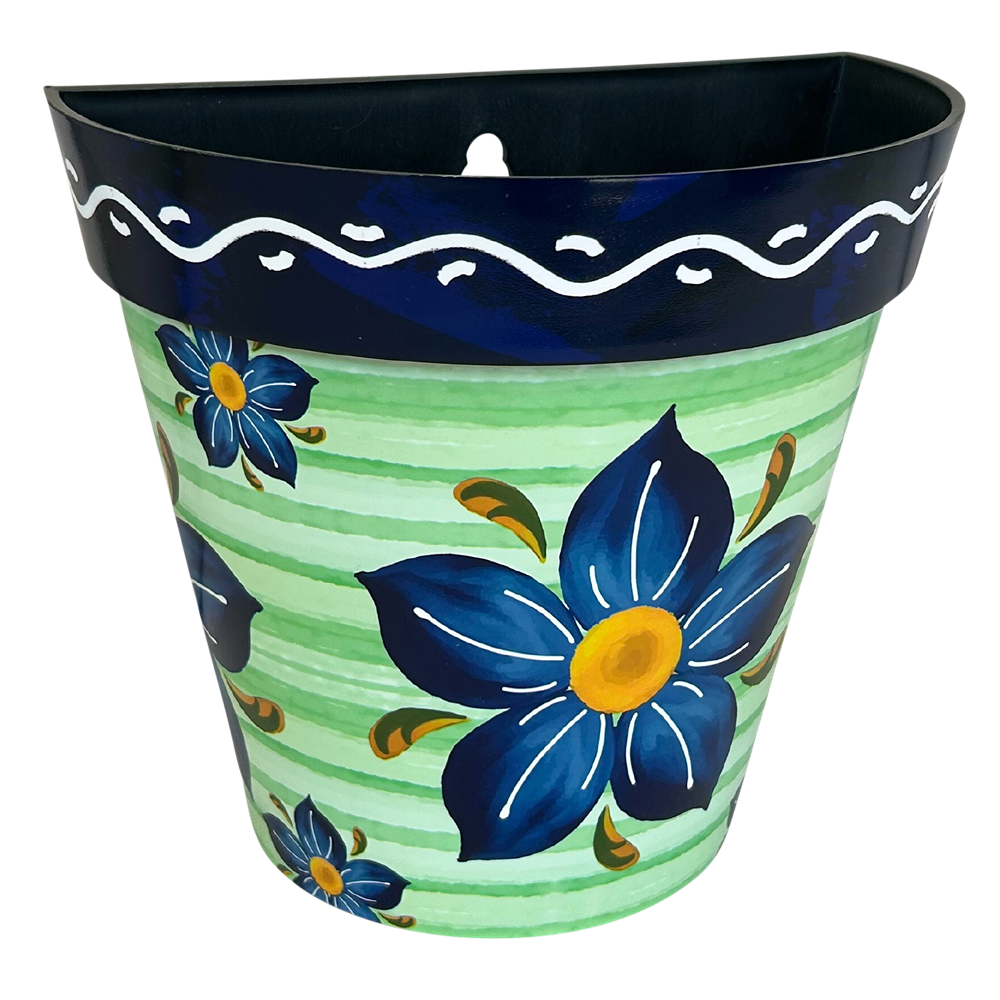 Creekwood Zest Wall Pot - Verde