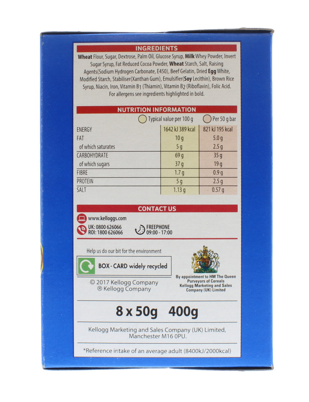 Pop Tarts Frosted Chocotastic 8 X 50g