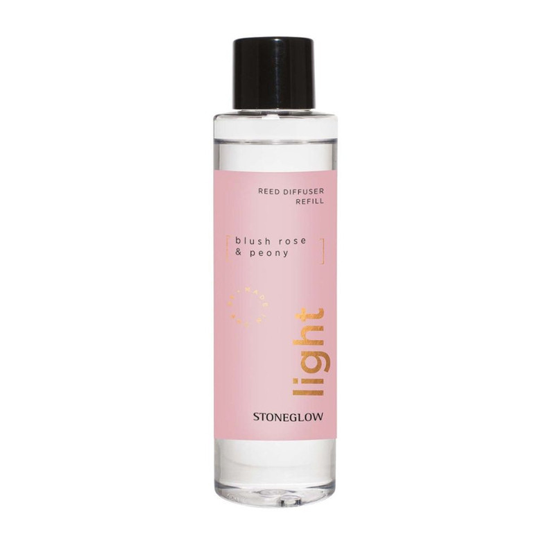 Stoneglow Elements - Light Blush Rose & Peony Reed Diffuser Refill