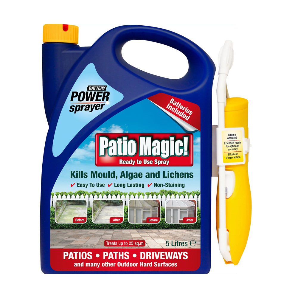 Patio Magic! Power Sprayer Ready To Use 5L