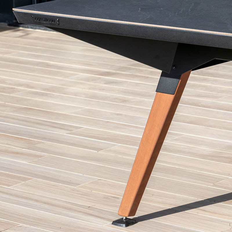 Cornilleau Play-Style Origin Outdoor Table Tennis Table - Dark Stone ...