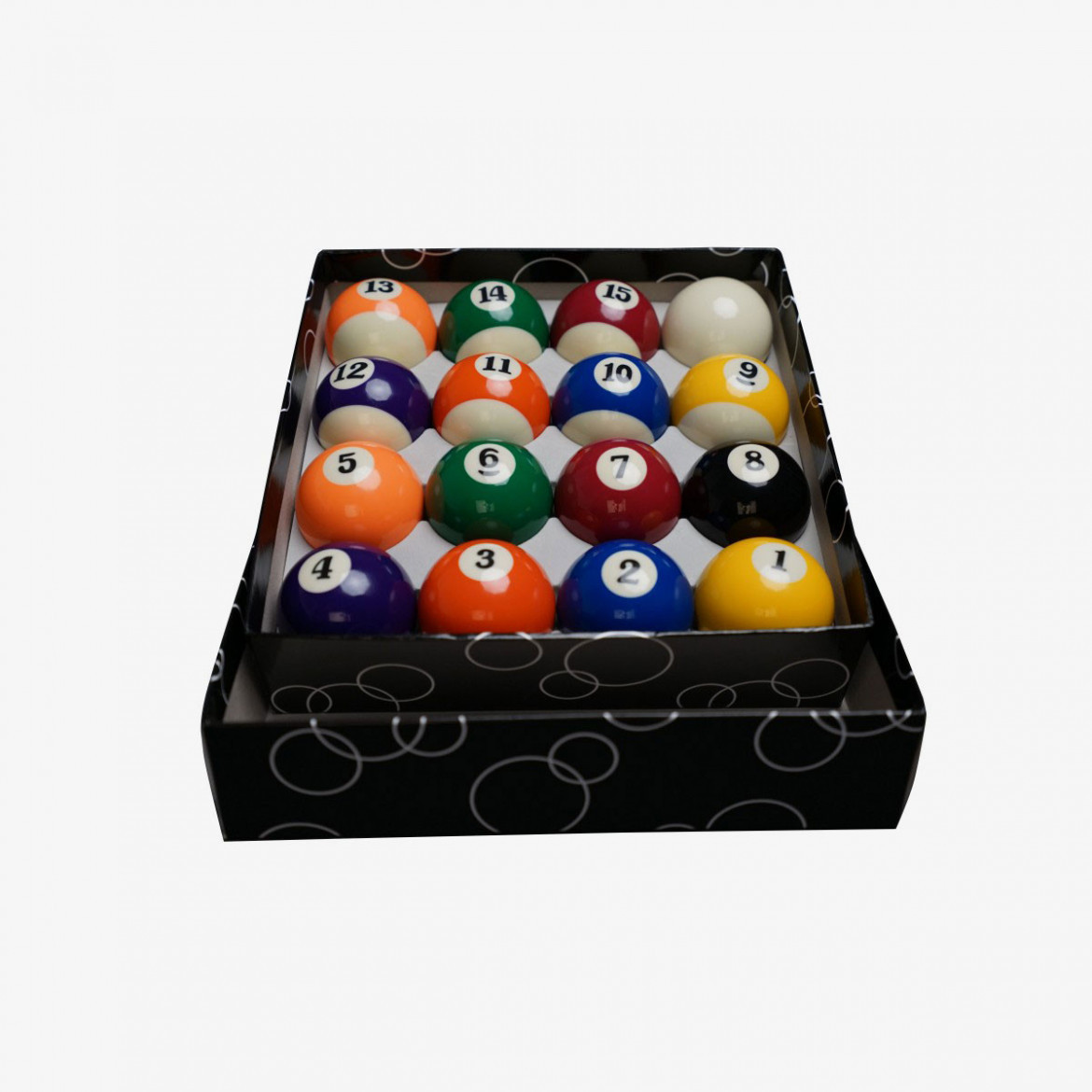 Cornilleau Play-Style Numbered Pool Balls - US Style