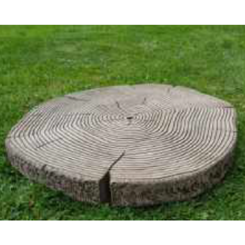 Border Stoneware Log Stepping Stone