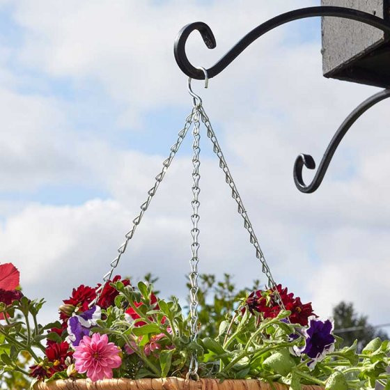 Smart Garden Basket Chain Galvanised 3 way chain