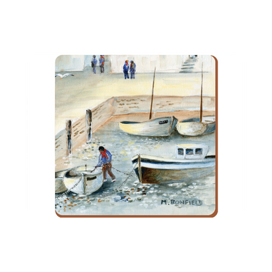 Creative Tops - Cornish Harbour Pack Of 6 Premium Coasters
