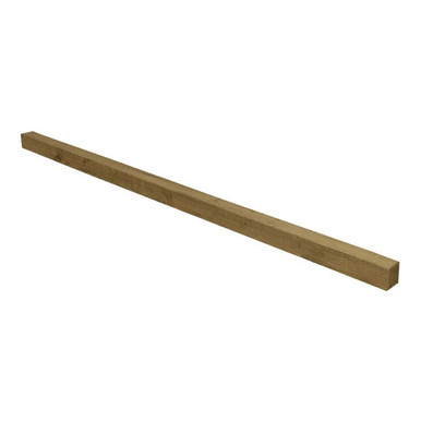 Forest Garden Green Incised Fence Post 7ft - 210 x 7.5 x 7.5cm - Pack of 10
