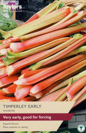 Taylors Pre-Packed Veg Rhubarb Timperley Early