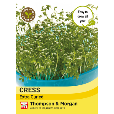 Thompson & Morgan Vegetable Seeds - Cress - Bents Garden & Home