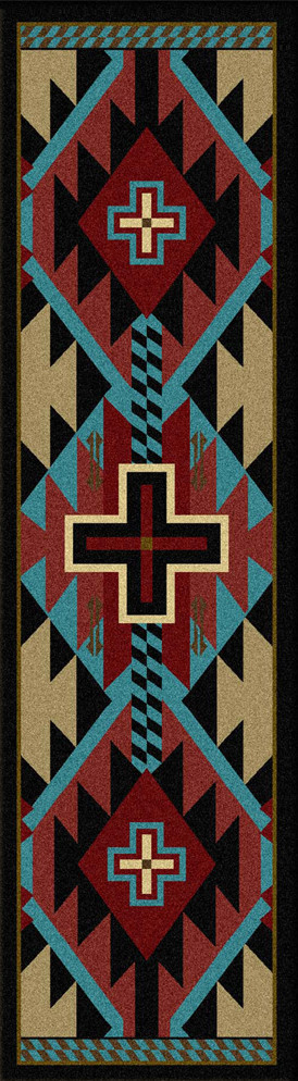 Rustic Cross | Buy American Dakota Rustic Cross Western Rugs