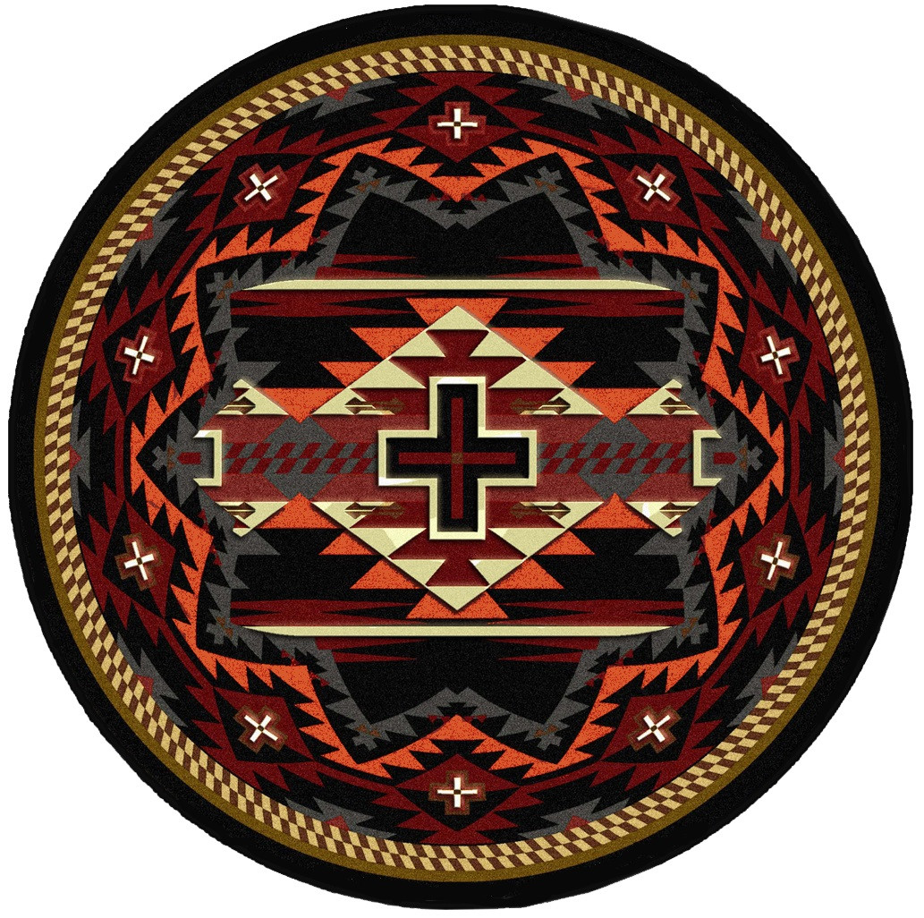 Rustic Cross | Buy American Dakota Rustic Cross Western Rugs