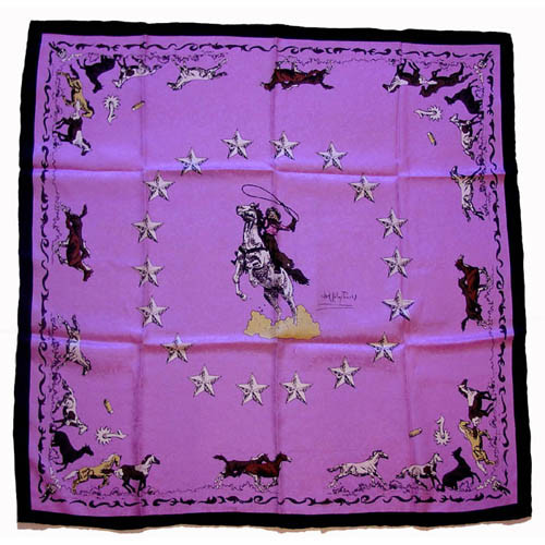 Wild Rag Silk Scarf Limited Edition Mustang Pink | Buy Wild Rag Silk ...