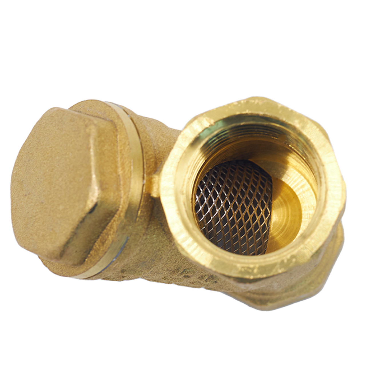 Brass Wye (Y) Inlet Water Filter