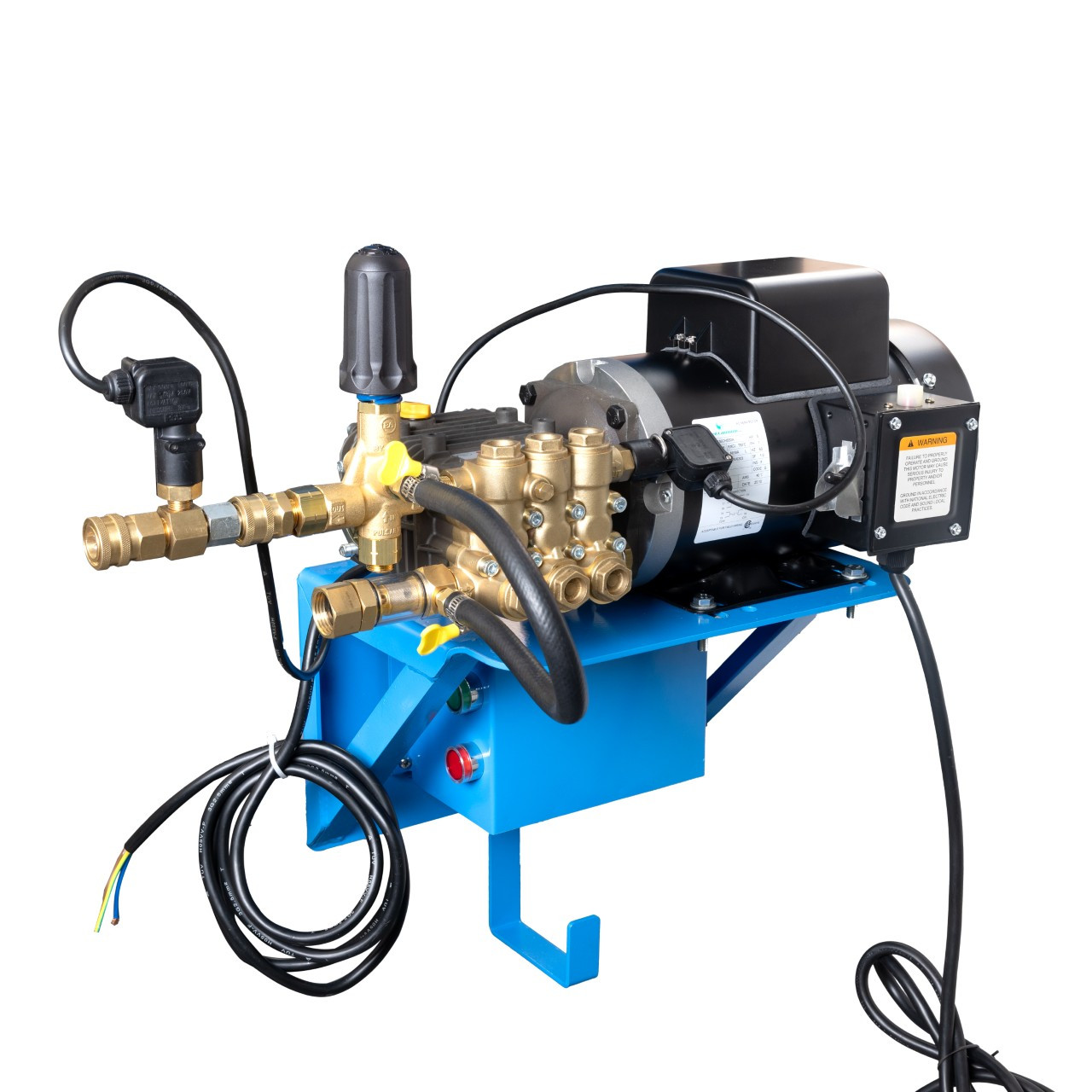 Canpump Wall-Mount Pressure Washer: 5 hp Full-Speed Motor 240 V, Total ...